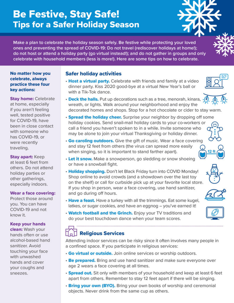 Tips For A Safer Holiday Season - Hope Community Inc